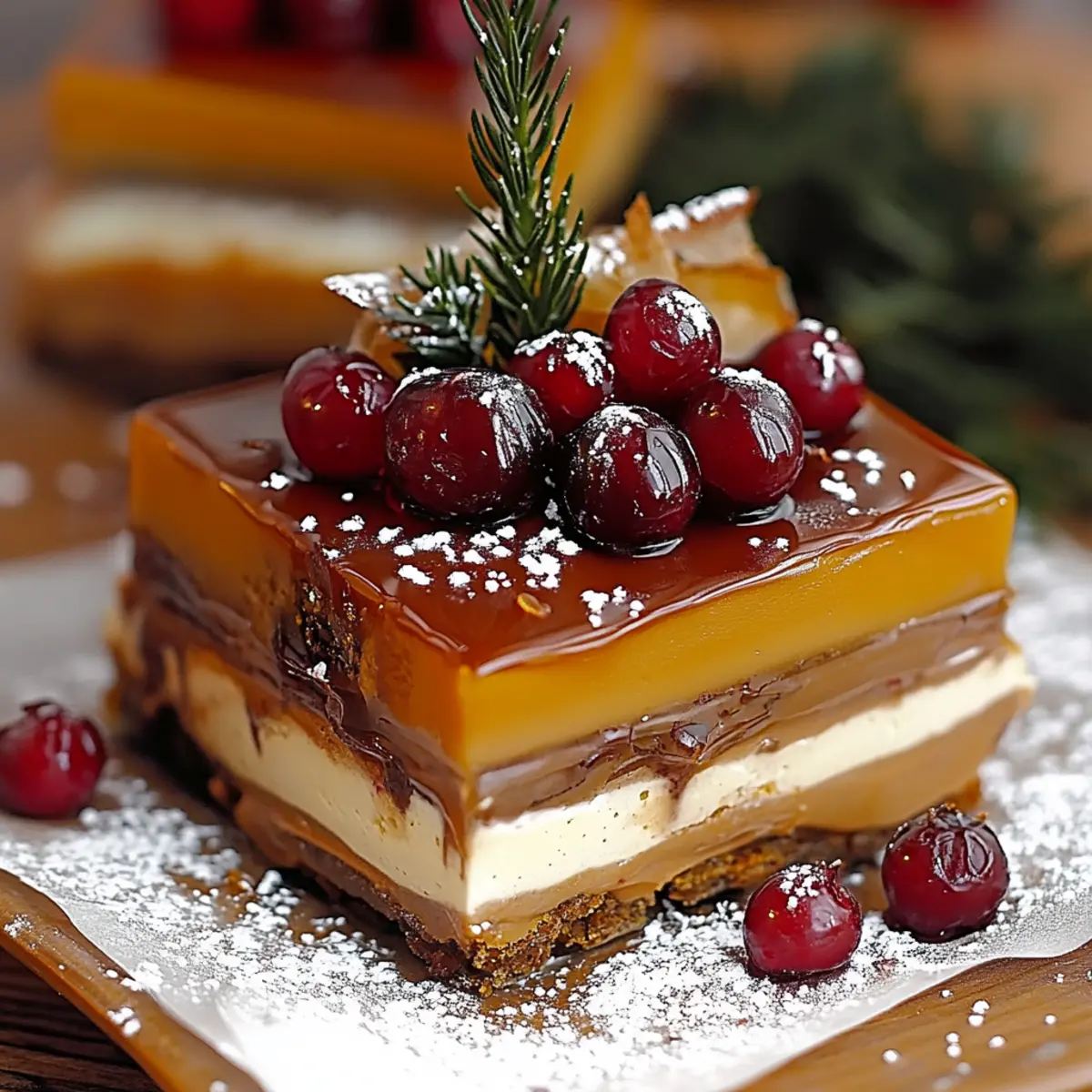 Decadent Christmas Cheesecake Slab That Steals the Show - Easy Family ...