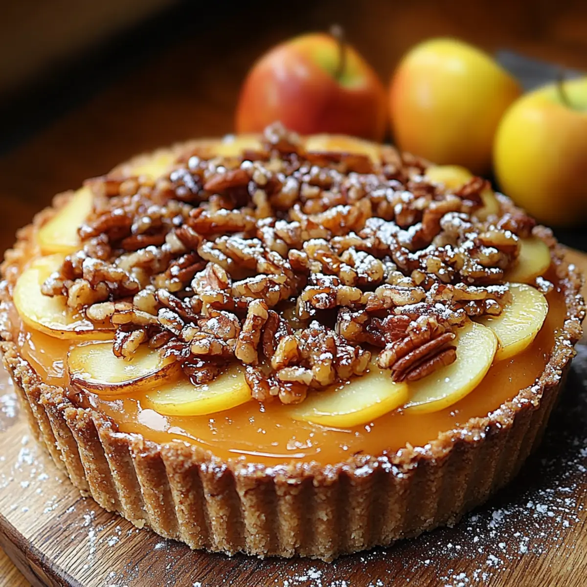 Irresistible Gluten Free Caramel Apple Tart for Fall Bliss - Easy ...