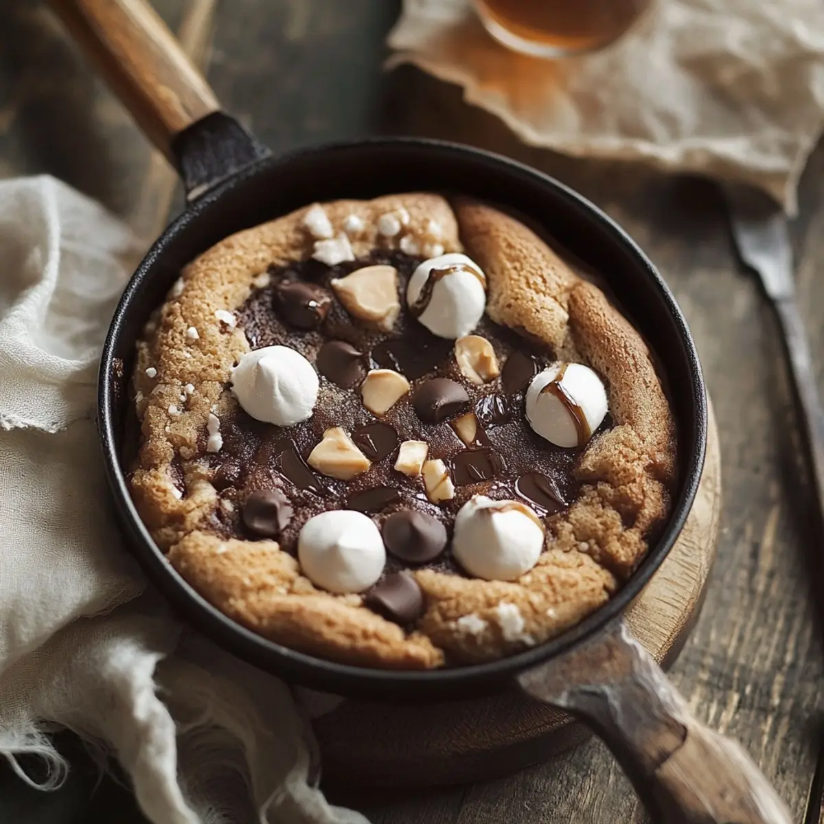 Indulgent Chocolate Chip Cookie Skillet You'll Love to Share - Easy ...
